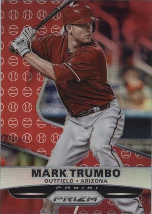 2015 Panini Prizm - Mark Trumbo #108 Red Baseball Prizm for sale online ...