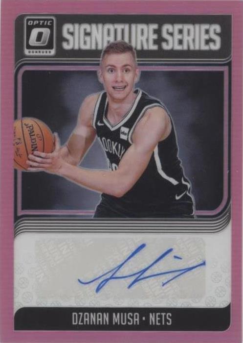 2018-19 Panini Donruss Optic - Signature Series Pink Prizm #SG-DZM ...