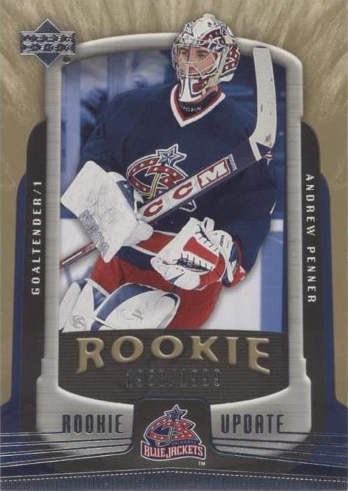 2005-06 Upper Deck Rookie Update - #123 Andrew Penner /1999 (RC) for ...