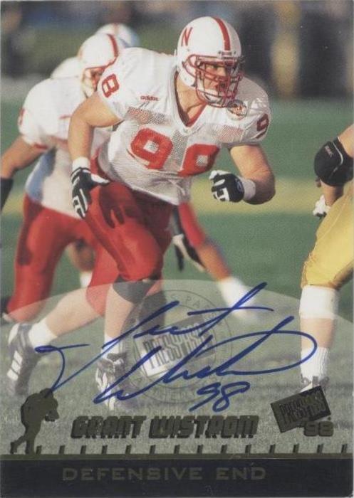 1998 Press Pass - Autographs Grant Wistrom (AU, RC) for sale online | eBay