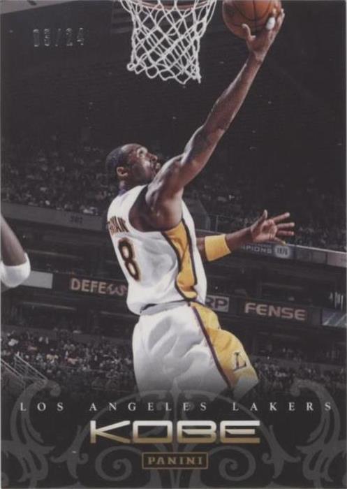 2012-13 Panini Kobe Anthology - Gold #91 Kobe Bryant /24 for sale ...
