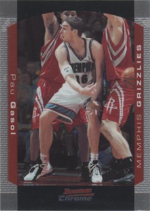 2004-05 Bowman Draft Picks & Prospects - Pau Gasol #16 Chrome for sale ...