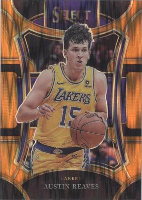 2023-24 Panini Select - Mezzanine Level Austin Reaves #349 Orange Flash ...