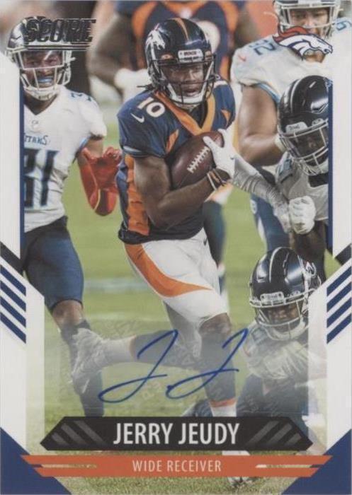 2021 Score - Jerry Jeudy #217 Signatures (AU) for sale online | eBay
