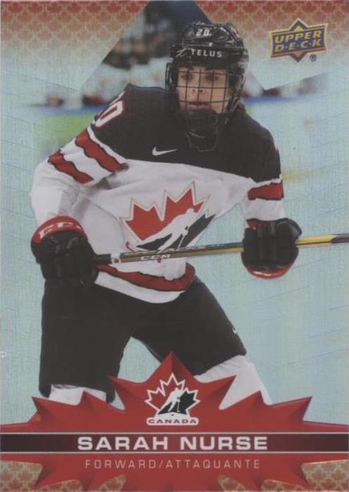 2021-22 Upper Deck Tim Hortons Team Canada - #71 Sarah Nurse (RC) for ...
