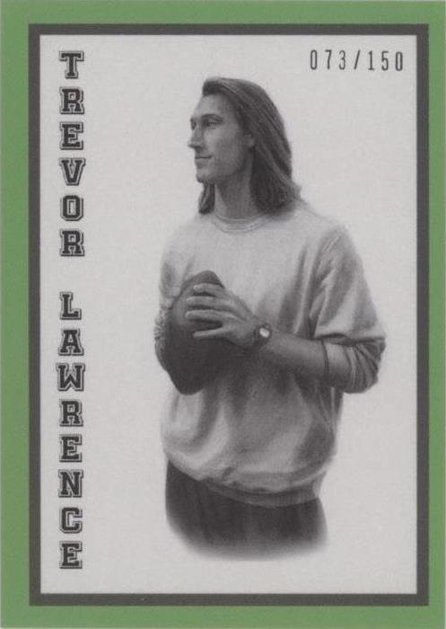 2021 Topps X Trevor Lawrence - Green #48 Trevor Lawrence /150 (RC) for ...