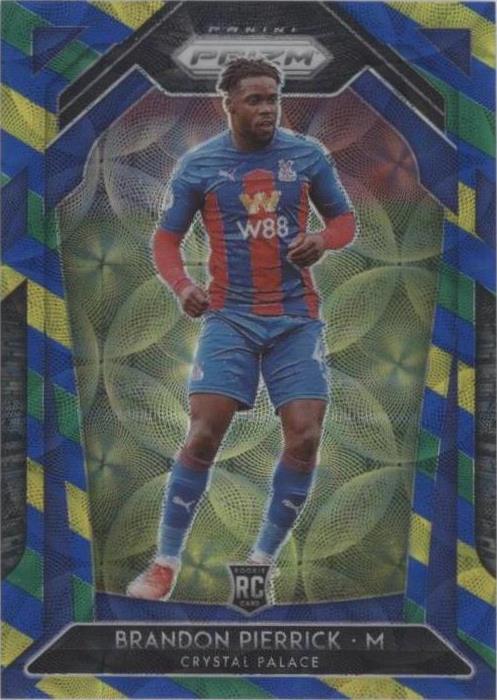 2020-21 Panini Prizm Premier League - Choice Blue Yellow & Green Prizm ...