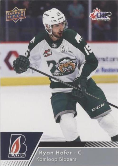 2022-23 Upper Deck CHL - #158 Ryan Hofer (RC) for sale online | eBay