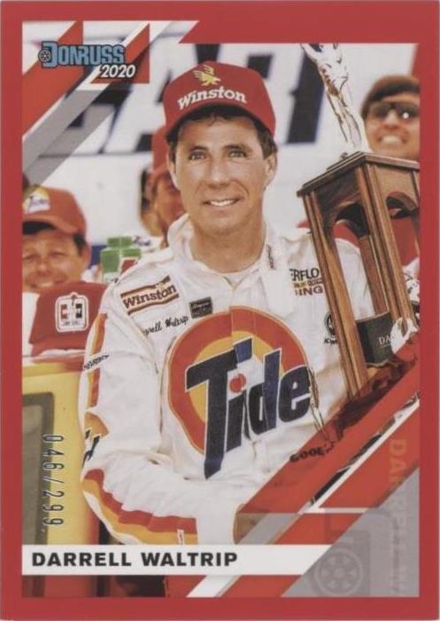 2020 Panini Donruss NASCAR - Red #80 Darrell Waltrip /299 for sale ...