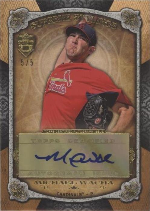 2013 Topps Supreme - Supreme Stylings Autographs Black #SS-MWA Michael ...