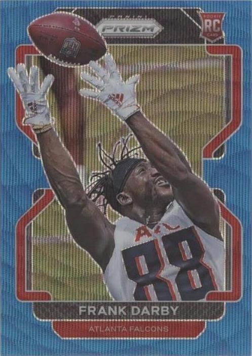 2021 Panini Prizm - Rookie Frank Darby #406 Blue Wave Prizm /199 (RC ...