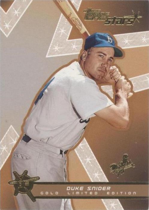 2001 Topps Stars - Duke Snider #146 Gold /499 for sale online | eBay
