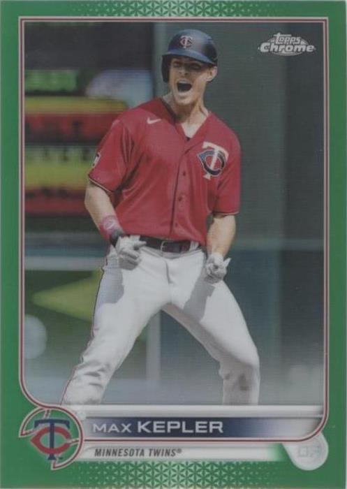 2022 Topps Chrome - Green Refractor #58 Max Kepler /99 for sale online ...