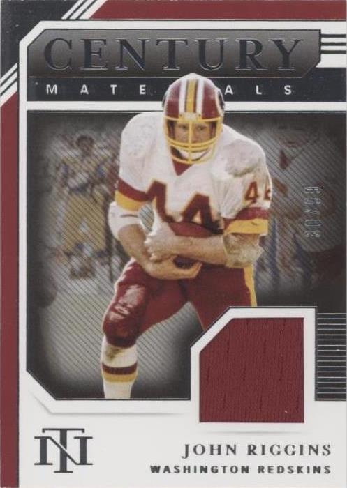 2020 Panini National Treasures - Century Materials #CM-JR John Riggins ...