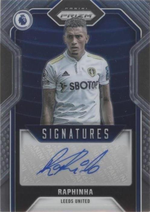 2021-22 Panini Prizm Premier League - Signatures Raphinha #S-RHA (AU ...
