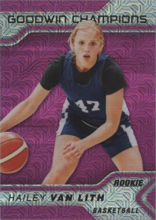 2023 Upper Deck Goodwin Champions - Platinum Hailey Van Lith #P41 Pink ...
