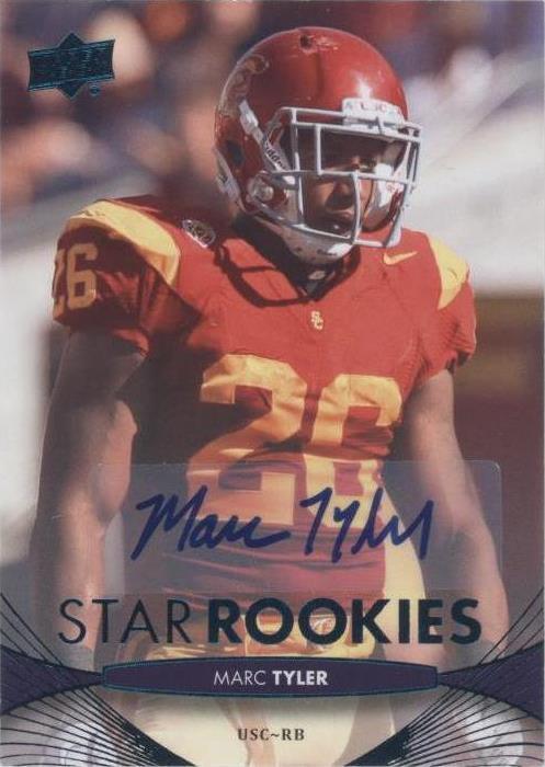 2012 Upper Deck - Star Rookies Marc Tyler #110 Autographs (AU, RC) for ...