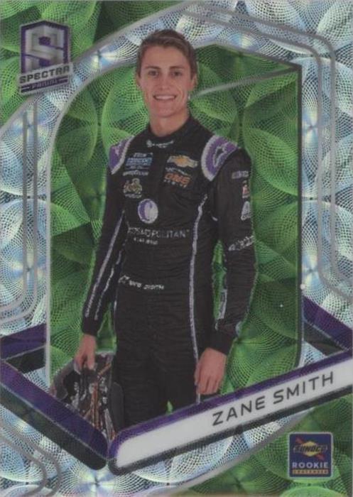 2020 Panini Chronicles - Spectra Zane Smith #91 Neon Green Kaleidoscope ...