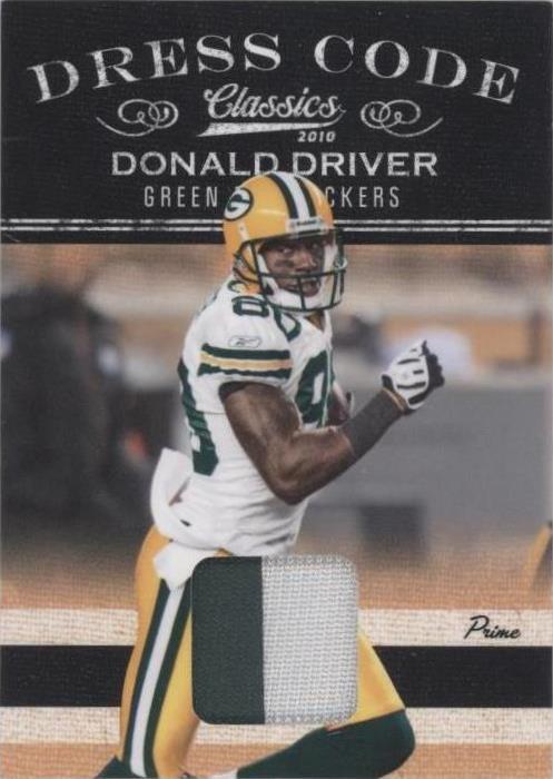 2010 Panini Classics - Dress Code Jerseys Prime #24 Donald Driver /50 ...