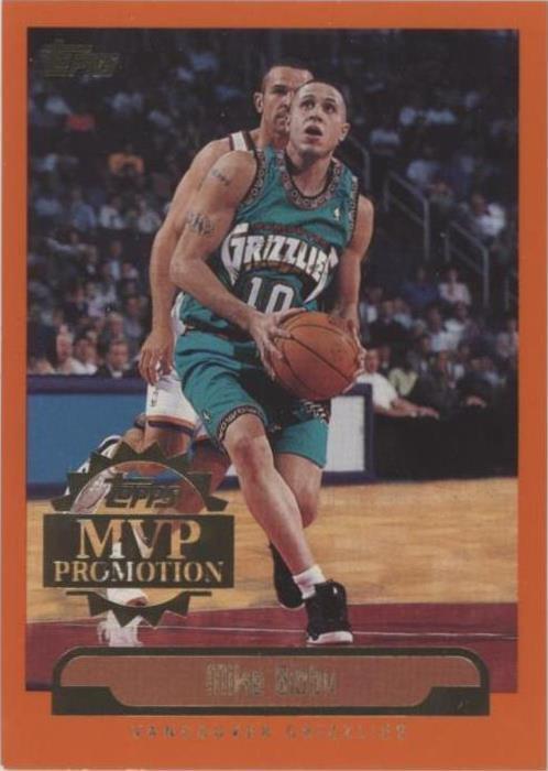 1999-00 Topps - Redemption Contest Mvp Promotion Mike Bibby /100 for ...