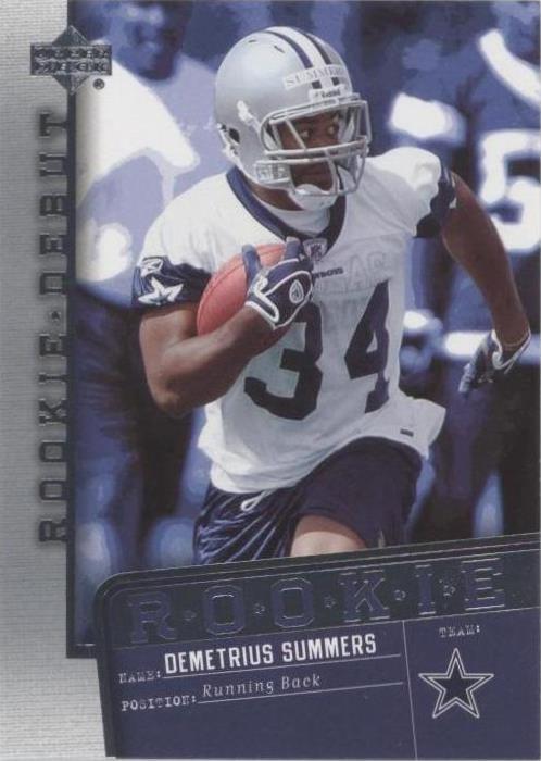 2006 Upper Deck Rookie Debut - #130 Demetrius Summers (RC) for sale ...