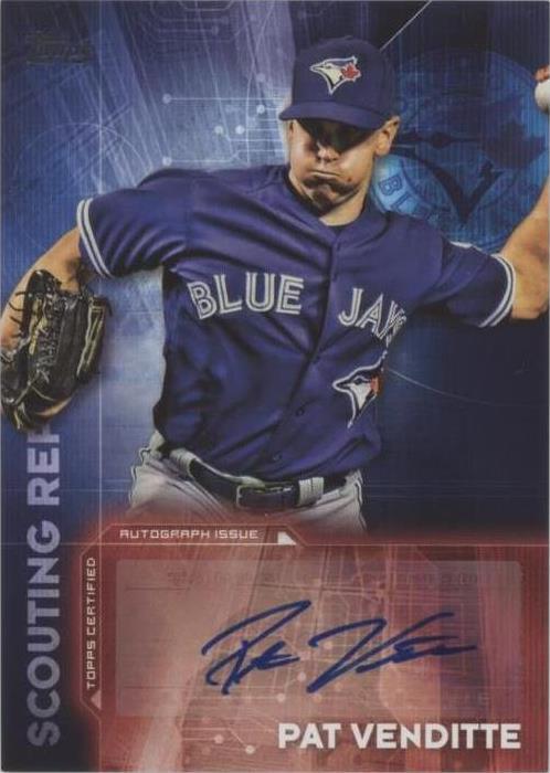 2016 Topps Update Series - Scouting Report Autographs #SRA-PV Pat ...