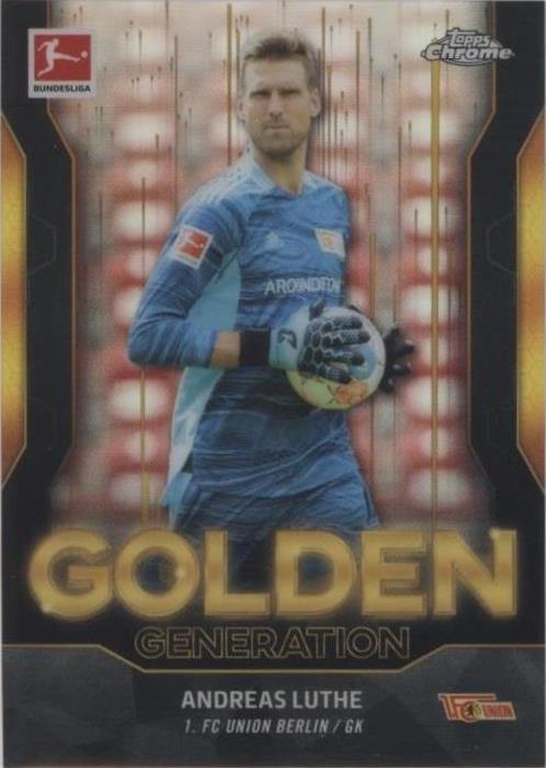 2021-22 Topps Chrome Bundesliga - Golden Generation #GG-AL Andreas ...