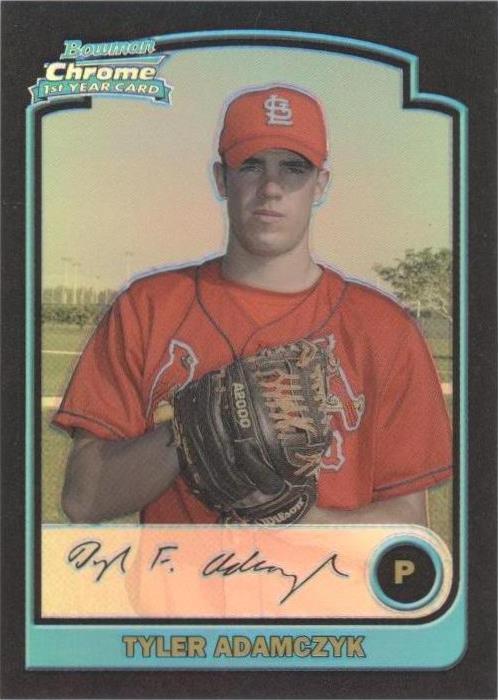 2003 Bowman Chrome - Refractor #294 Tyler Adamczyk (RC) for sale online ...
