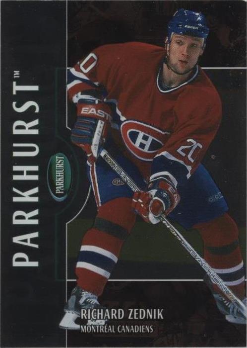 2002-03 In the Game Parkhurst - Bronze #161 Richard Zednik /100 for ...