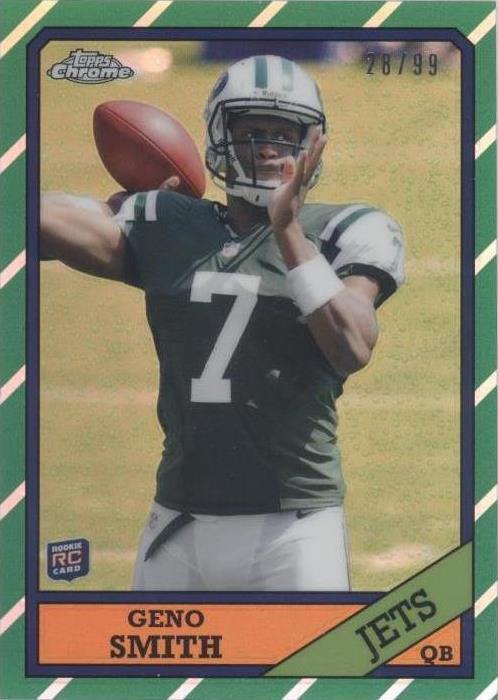 2013 Topps Chrome - 1986 Design Geno Smith #2 Refractor /99 (RC) for ...