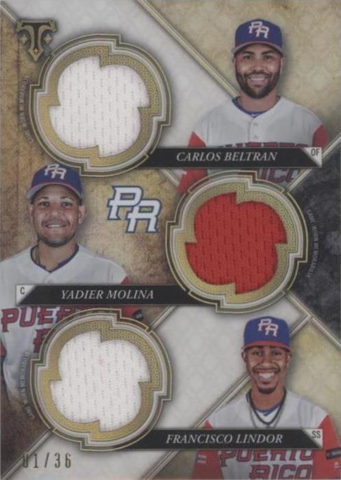 2017 Topps Triple Threads - World Baseball Classic Relic Combos #WBC ...