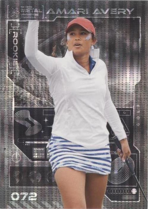 2023 Skybox Metal Universe Champions - Amari Avery #072 Spectrum (RC ...