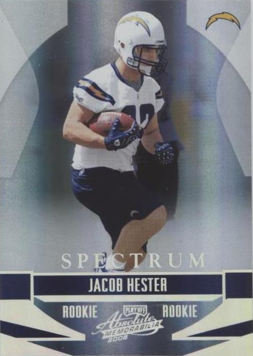 2008 Playoff Absolute Memorabilia - Spectrum Silver #185 Jacob Hester ...