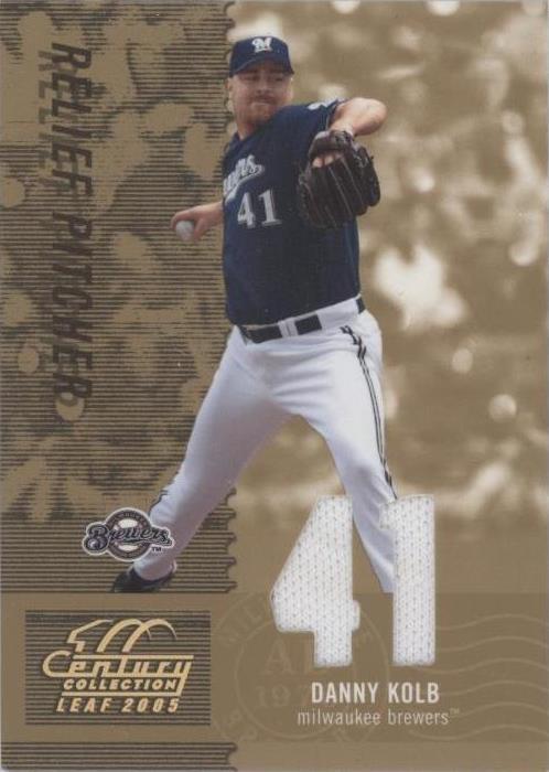 2005 Leaf Century Collection - Materials Die-Cut Jersey Number #141 ...