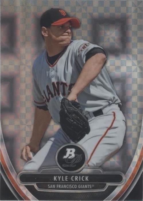 2013 Bowman Platinum - Prospects Kyle Crick #BPCP44 Chrome X-Fractor ...