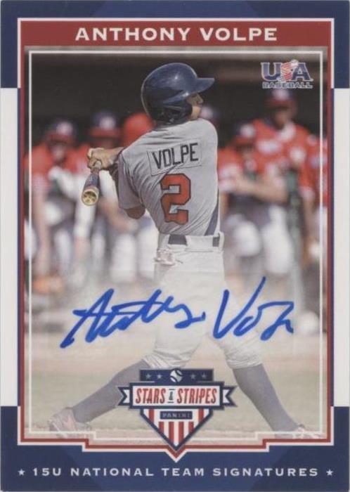 2017 Panini USA Baseball Stars & Stripes - 15U National Team Signatures ...