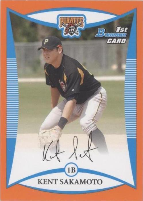2008 Bowman - Prospects Kent Sakamoto #BP42 Orange /250 (RC) for sale ...