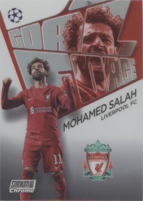 2022-23 Topps Stadium Club Chrome UEFA Club Competitions - Goal Force # ...