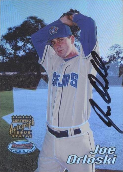 2002 Bowman's Best - Autograph Joe Orloski #118 (AU, RC) for sale ...