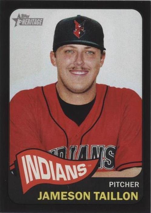 2014 Topps Heritage Minor League Edition - Jameson Taillon #180 Black ...