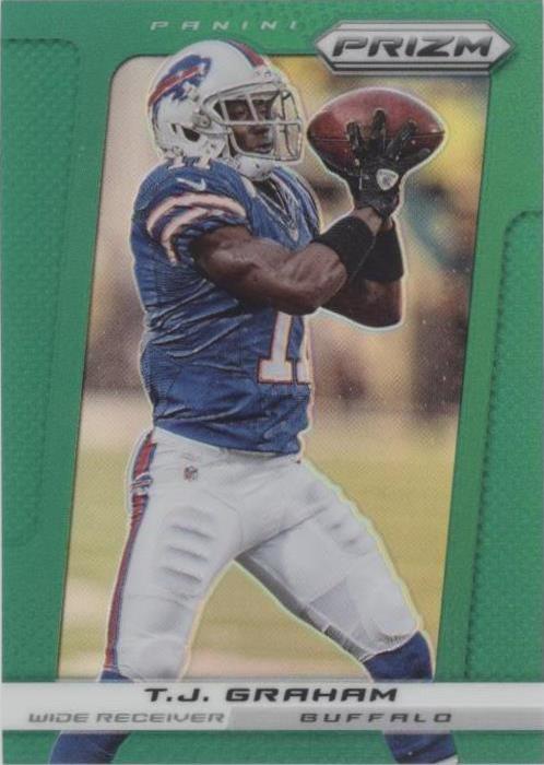 2013 Panini Prizm - Green Prizm #53 T.J. Graham for sale online | eBay