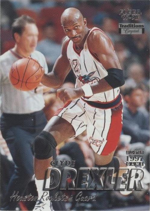 1997-98 Fleer - Crystal #22 Clyde Drexler for sale online | eBay