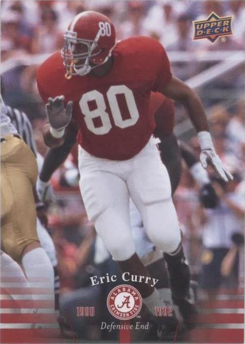 2012 Upper Deck University of Alabama - Eric Curry #59 for sale online ...