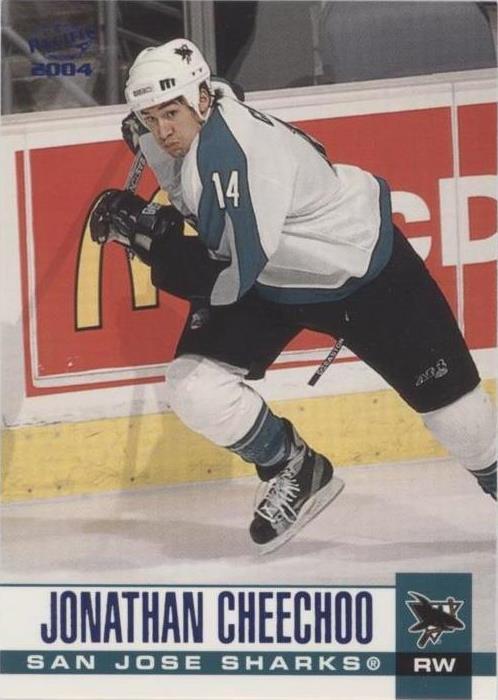 2003-04 Pacific - Blue #292 Jonathan Cheechoo /250 for sale online | eBay