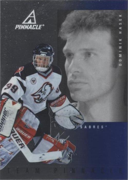 1997-98 Pinnacle - Team Pinnacle Dominik Hasek, Curtis Joseph #2 for ...