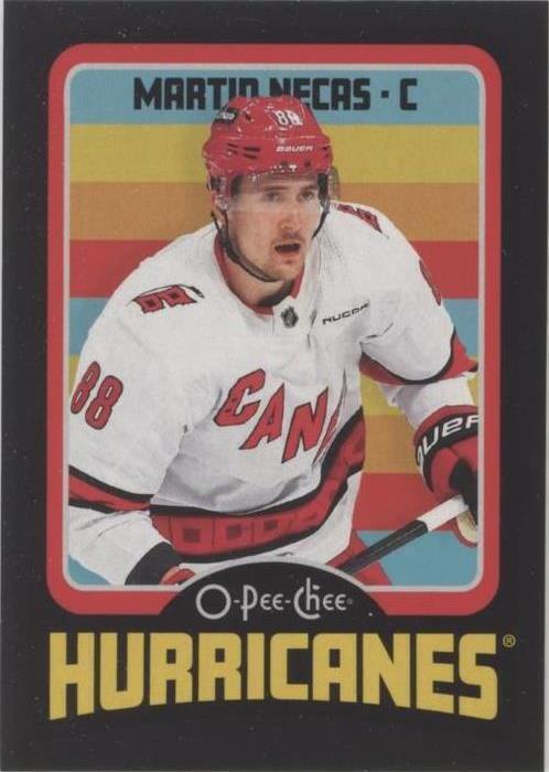 2024-25 O-Pee-Chee - Martin Necas #485 Retro Black Border /100 for sale ...