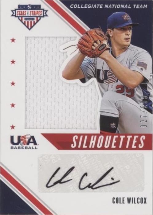 2020 Panini USA Baseball Stars & Stripes - Silhouettes Signatures Cole ...