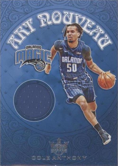 2020-21 Panini Court Kings - Art Nouveau #AN-COL Cole Anthony (MEM, RC ...