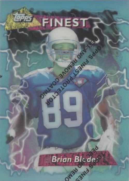 1995 Topps Finest - Brian Blades #45 Refractor for sale online | eBay