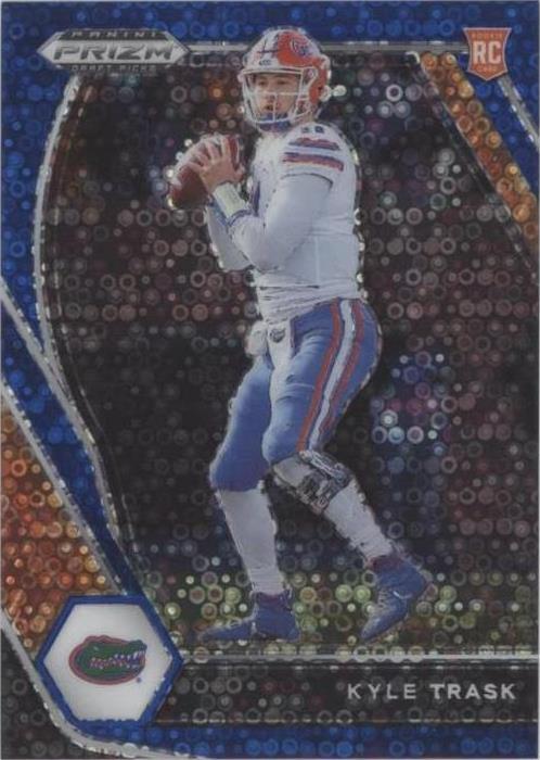 2021 Panini Prizm Draft Picks - Blue Circles Prizm #109 Kyle Trask (RC ...